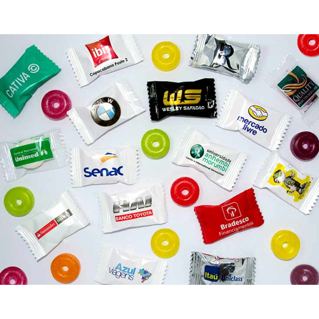 Balas Personalizadas- Balas brinde promocional