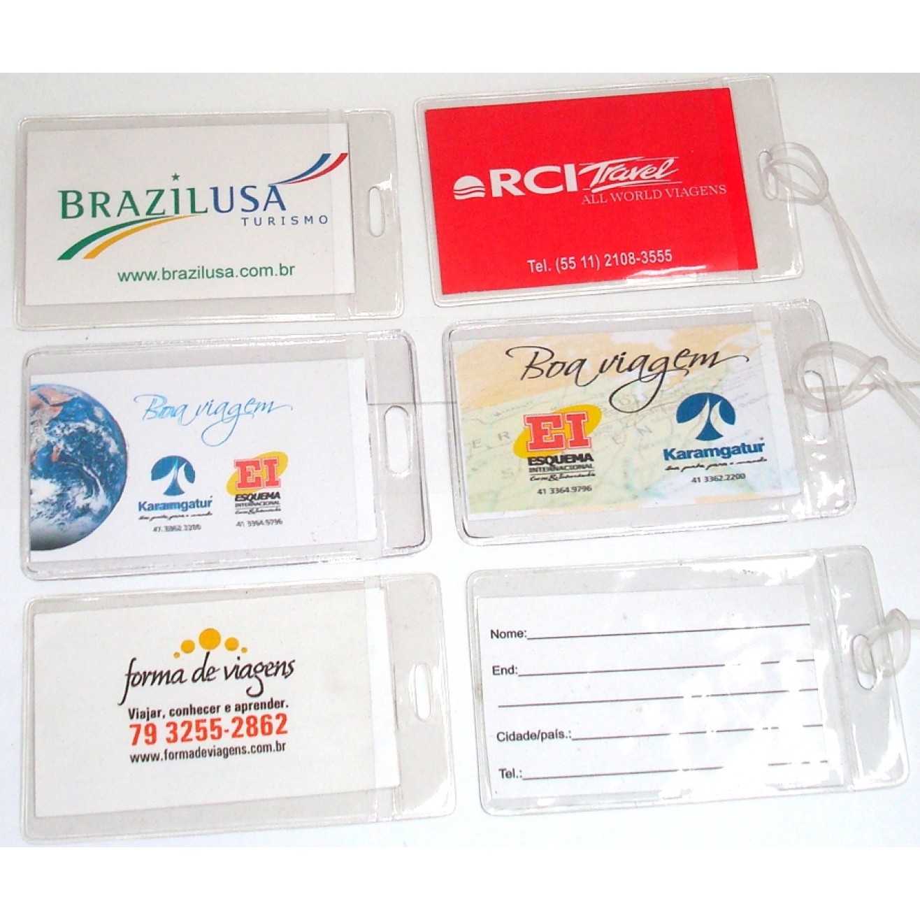 Tags de Mala Personalizadas - Brindes Personalizados;;